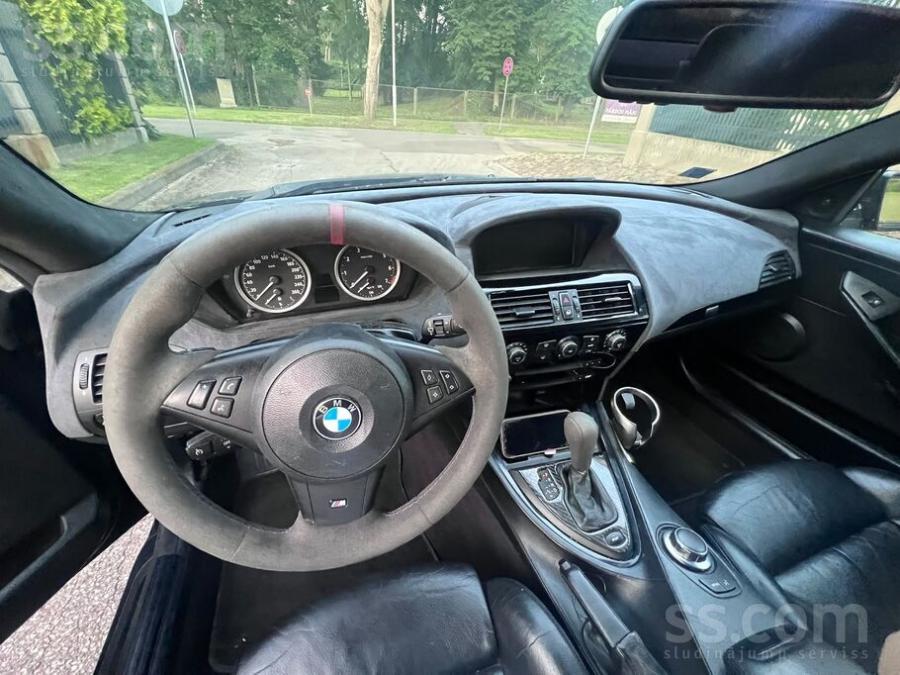 Black BMW 650 2006 in Jurmala, with an engine capacity of 4.80 L and mileage of 0 thousand km for 8500 €, photo 3 on AUTOMOTO.COM.LV