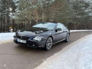 Melns BMW 650 2007 Viļņa, ar dzinēja tilpumu 4.80 L un nobraukumu 200 tūkst. km par 7300 €, foto  vietnē AUTOMOTO.COM.LV