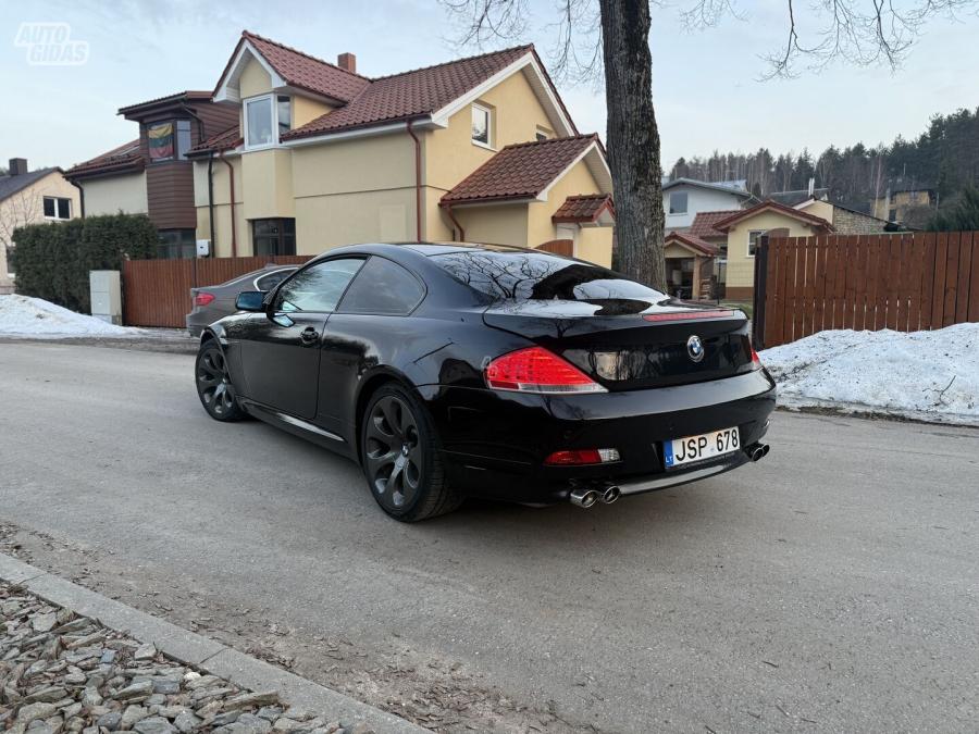 Melns BMW 650 2007 Viļņa, ar dzinēja tilpumu 4.80 L un nobraukumu 201 tūkst. km par 8200 €, foto 6 vietnē AUTOMOTO.COM.LV