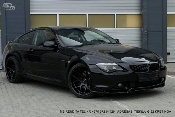 Black BMW 650 2007 in Kretinga, with an engine capacity of 4.80 L and mileage of 199 thousand km for 9999 €, photo 1 on AUTOMOTO.COM.LV