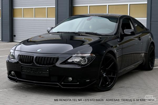 Black BMW 650 2007 in Kretinga, with an engine capacity of 4.80 L and mileage of 199 thousand km for 9999 €, photo 3 on AUTOMOTO.COM.LV