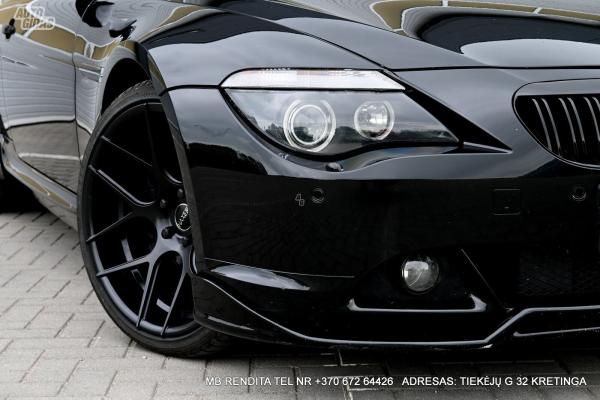 Black BMW 650 2007 in Kretinga, with an engine capacity of 4.80 L and mileage of 199 thousand km for 9999 €, photo 6 on AUTOMOTO.COM.LV