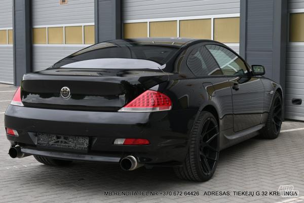 Black BMW 650 2007 in Kretinga, with an engine capacity of 4.80 L and mileage of 199 thousand km for 9999 €, photo 9 on AUTOMOTO.COM.LV