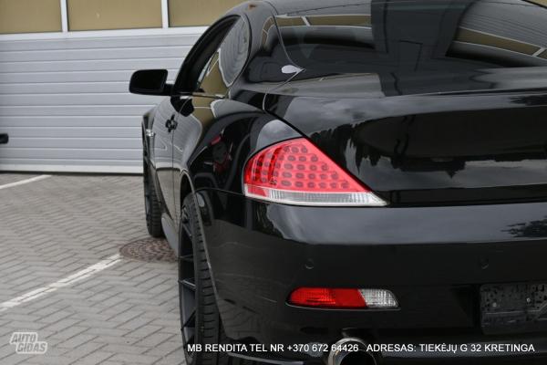 Black BMW 650 2007 in Kretinga, with an engine capacity of 4.80 L and mileage of 199 thousand km for 9999 €, photo 10 on AUTOMOTO.COM.LV