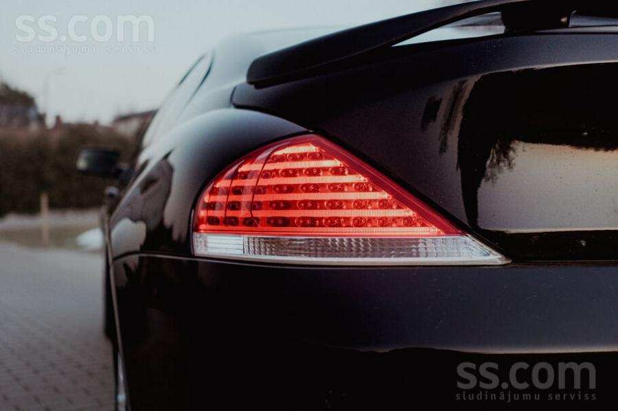 Black BMW 650 2007 in Riga, with an engine capacity of 4.80 L and mileage of 285 thousand km for 8200 €, photo 4 on AUTOMOTO.COM.LV
