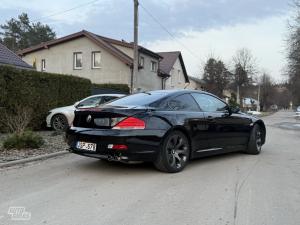Black BMW 650 2007 in Vilnius, with an engine capacity of 4.80 L and mileage of 201 thousand km for 8200 €, photo 6 on AUTOMOTO.COM.LV