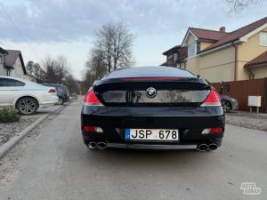 Black BMW 650 2007 in Vilnius, with an engine capacity of 4.80 L and mileage of 201 thousand km for 8200 €, photo 8 on AUTOMOTO.COM.LV