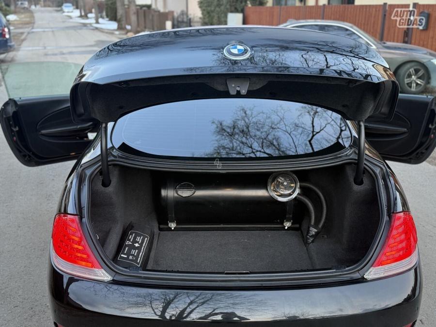 Black BMW 650 2007 in Vilnius, with an engine capacity of 4.80 L and mileage of 201 thousand km for 8200 €, photo 15 on AUTOMOTO.COM.LV
