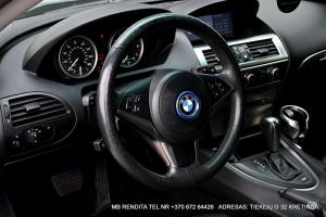 Black BMW 650 2007 in Kretinga, with an engine capacity of 4.80 L and mileage of 199 thousand km for 8999 €, photo 20 on AUTOMOTO.COM.LV