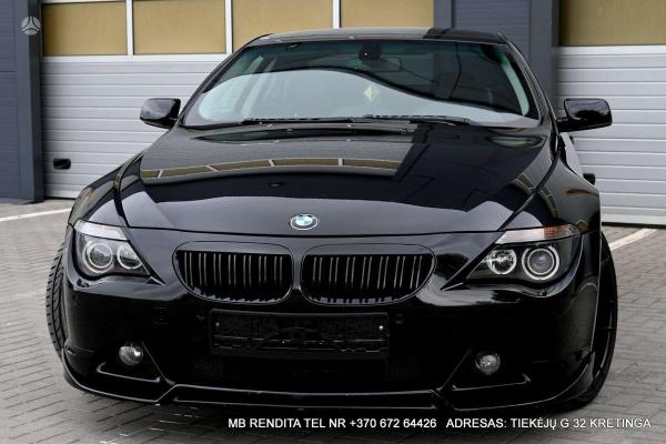 Black BMW 650 2007 in Kretinga, with an engine capacity of 4.80 L and mileage of 199 thousand km for 8499 €, photo 3 on AUTOMOTO.COM.LV