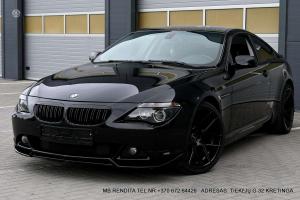 Black BMW 650 2007 in Kretinga, with an engine capacity of 4.80 L and mileage of 199 thousand km for 8499 €, photo 4 on AUTOMOTO.COM.LV