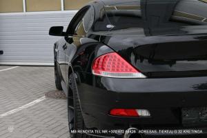 Black BMW 650 2007 in Kretinga, with an engine capacity of 4.80 L and mileage of 199 thousand km for 8499 €, photo 11 on AUTOMOTO.COM.LV