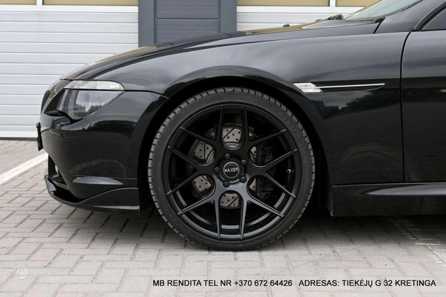 Black BMW 650 2007 in Kretinga, with an engine capacity of 4.80 L and mileage of 199 thousand km for 8499 €, photo 14 on AUTOMOTO.COM.LV