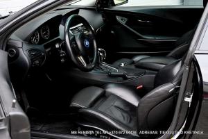 Black BMW 650 2007 in Kretinga, with an engine capacity of 4.80 L and mileage of 199 thousand km for 8499 €, photo 16 on AUTOMOTO.COM.LV