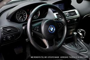 Black BMW 650 2007 in Kretinga, with an engine capacity of 4.80 L and mileage of 199 thousand km for 8499 €, photo 20 on AUTOMOTO.COM.LV
