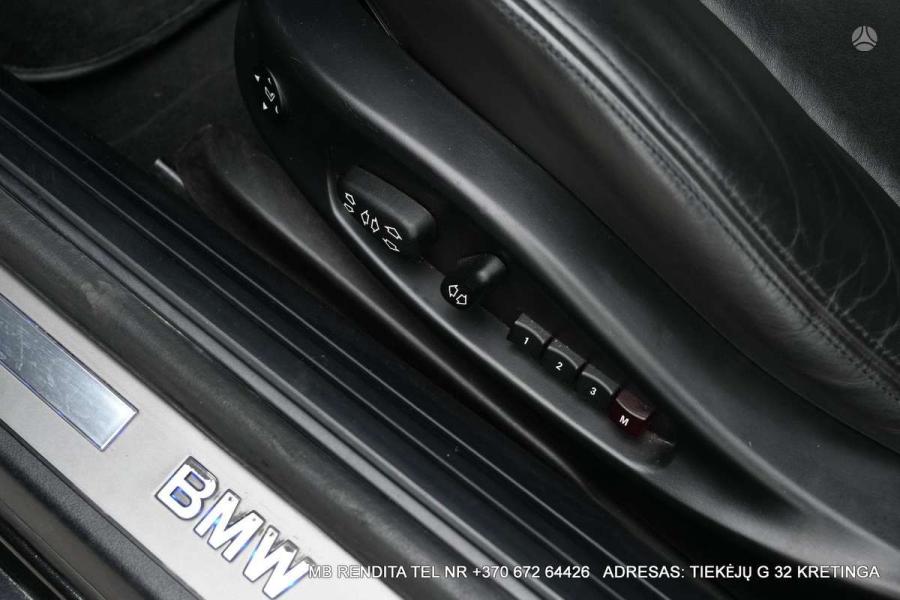 Black BMW 650 2007 in Kretinga, with an engine capacity of 4.80 L and mileage of 199 thousand km for 8499 €, photo 24 on AUTOMOTO.COM.LV