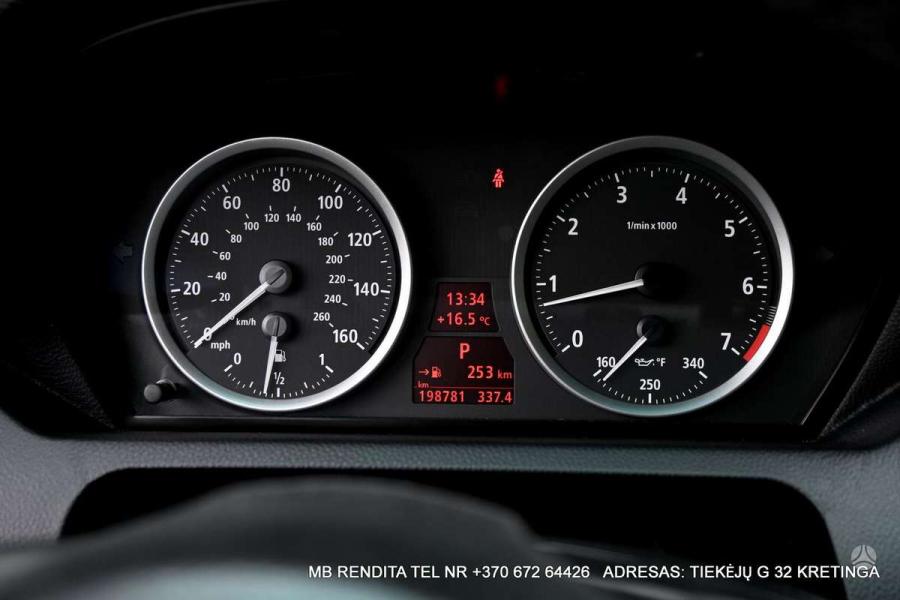 Black BMW 650 2007 in Kretinga, with an engine capacity of 4.80 L and mileage of 199 thousand km for 8499 €, photo 26 on AUTOMOTO.COM.LV