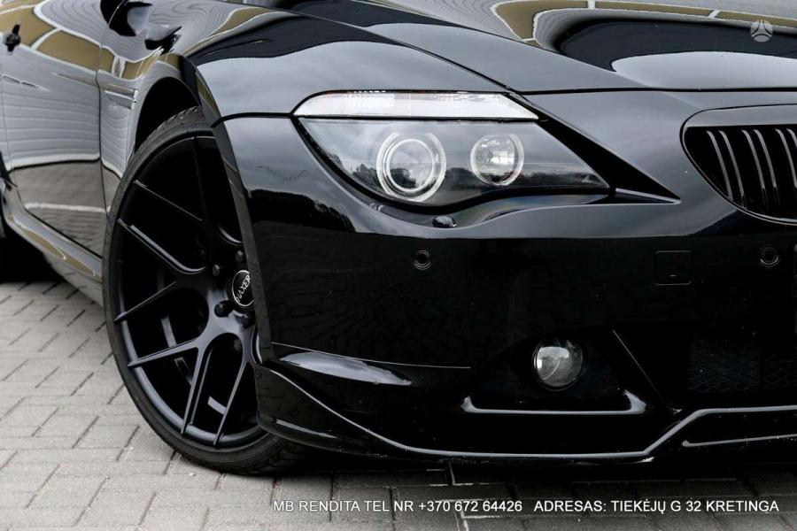 Melns BMW 650 2007 Kretinga, ar dzinēja tilpumu 4.80 L un nobraukumu 199 tūkst. km par 8499 €, foto 7 vietnē AUTOMOTO.COM.LV