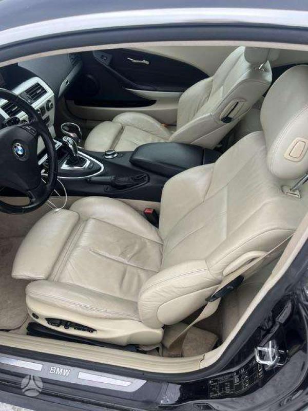 Black BMW 650 2008 in Kaunas, with an engine capacity of 4.80 L and mileage of 250 thousand km for 6200 €, photo 7 on AUTOMOTO.COM.LV