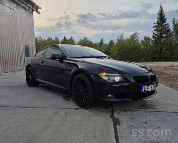 Черный БМВ 650 2008 в Валка, объемом двигателя 4.80 л и пробегом 282 тыс. км за 7700 €, фото 2 на AUTOMOTO.COM.LV