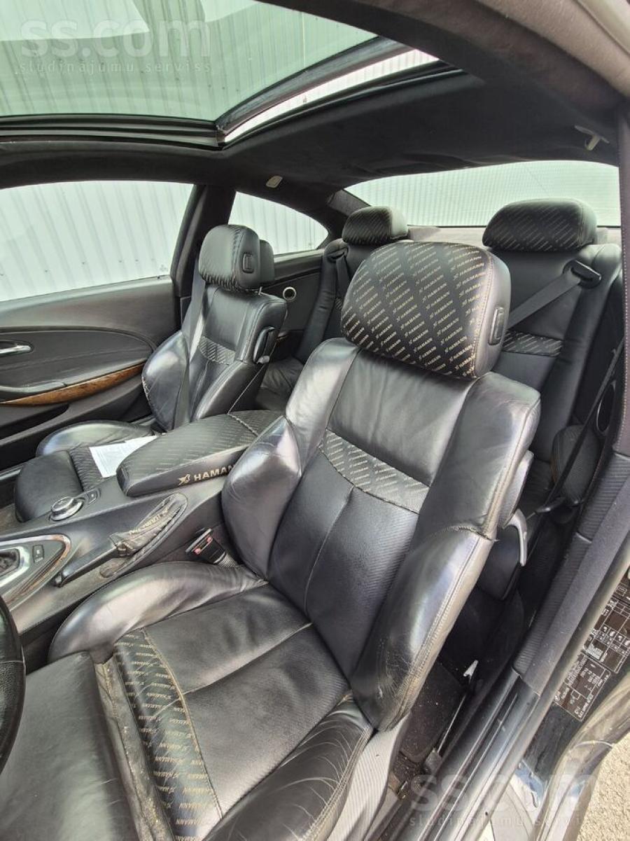 Melns BMW 650 2008 Cēsis, ar dzinēja tilpumu 4.80 L un nobraukumu 283 tūkst. km par 8900 €, foto 9 vietnē AUTOMOTO.COM.LV
