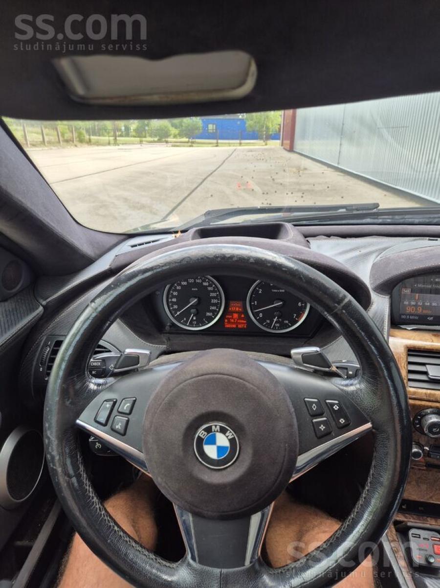 Melns BMW 650 2008 Cēsis, ar dzinēja tilpumu 4.80 L un nobraukumu 283 tūkst. km par 8900 €, foto 14 vietnē AUTOMOTO.COM.LV