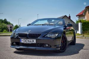 Melns BMW 650 2010 Viļņa, ar dzinēja tilpumu 4.80 L un nobraukumu 165 tūkst. km par 13000 €, foto  vietnē AUTOMOTO.COM.LV