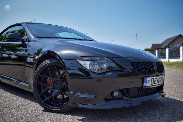 Black BMW 650 2010 in Vilnius, with an engine capacity of 4.80 L and mileage of 165 thousand km for 13000 €, photo 6 on AUTOMOTO.COM.LV