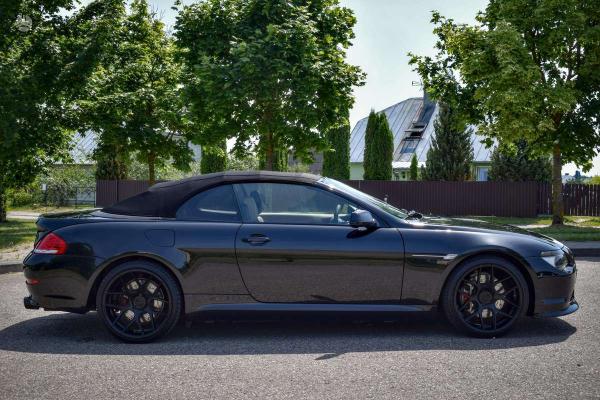 Black BMW 650 2010 in Vilnius, with an engine capacity of 4.80 L and mileage of 165 thousand km for 13000 €, photo 10 on AUTOMOTO.COM.LV