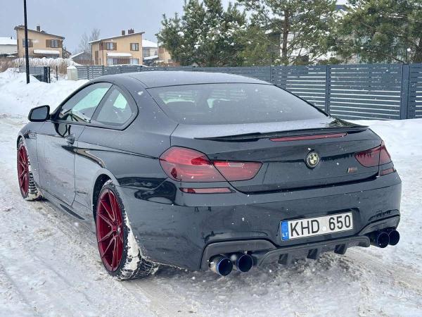 Black BMW 650 2012 in Vilnius, with an engine capacity of 4.40 L and mileage of 160 thousand km for 14999 €, photo 3 on AUTOMOTO.COM.LV