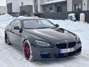 Black BMW 650 2012 in Vilnius, with an engine capacity of 4.40 L and mileage of 160 thousand km for 14999 €, photo 7 on AUTOMOTO.COM.LV