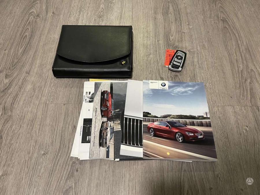 Black BMW 650 2012 in Klaipeda, with an engine capacity of 4.40 L and mileage of 103 thousand km for 3490 €, photo 8 on AUTOMOTO.COM.LV