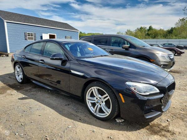 Black BMW 650 2016 in Vilnius, with an engine capacity of 4.40 L and mileage of 59 thousand km for 10999 €, photo 4 on AUTOMOTO.COM.LV