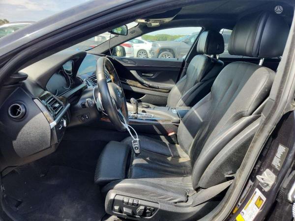 Black BMW 650 2016 in Vilnius, with an engine capacity of 4.40 L and mileage of 59 thousand km for 10999 €, photo 7 on AUTOMOTO.COM.LV