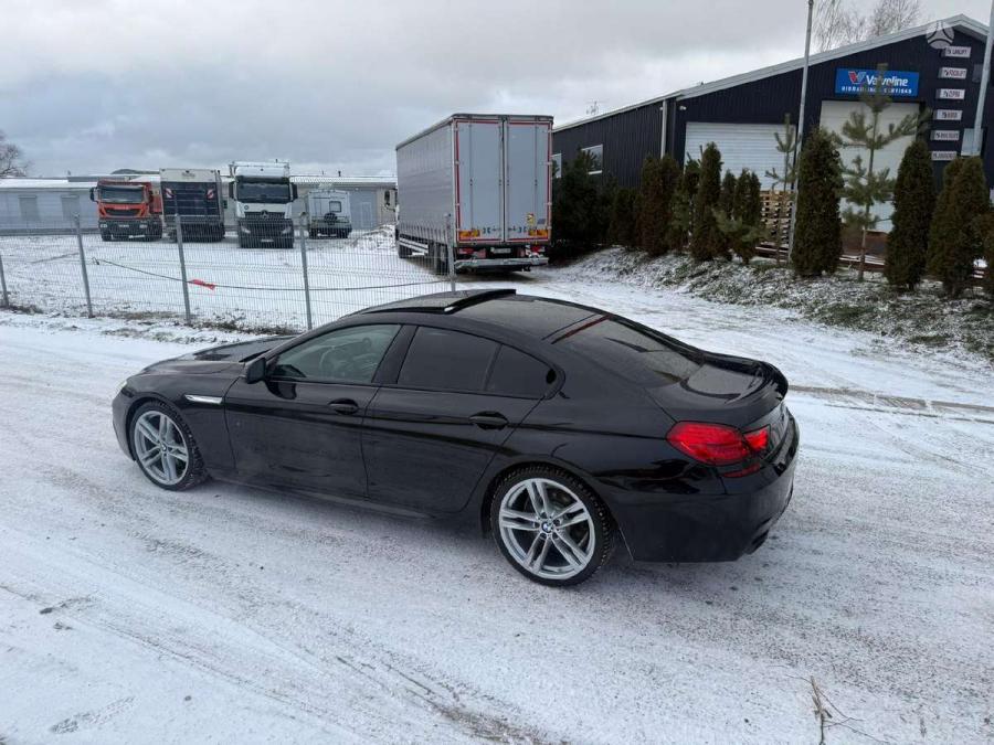 Black BMW 650 2016 in Marijampole, with an engine capacity of 4.40 L and mileage of 170 thousand km for 17499 €, photo 4 on AUTOMOTO.COM.LV
