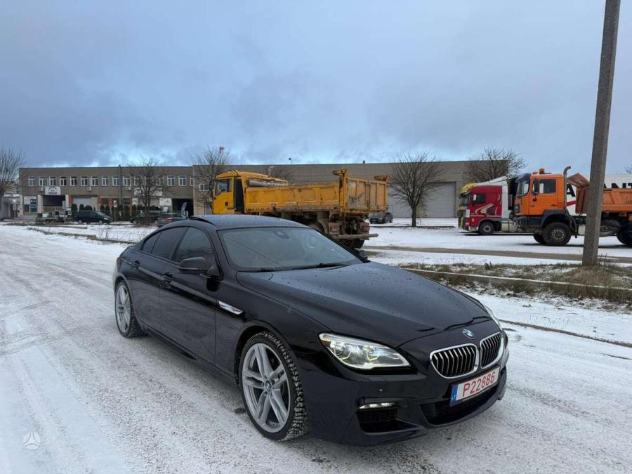 Black BMW 650 2016 in Marijampole, with an engine capacity of 4.40 L and mileage of 170 thousand km for 17499 €, photo 12 on AUTOMOTO.COM.LV