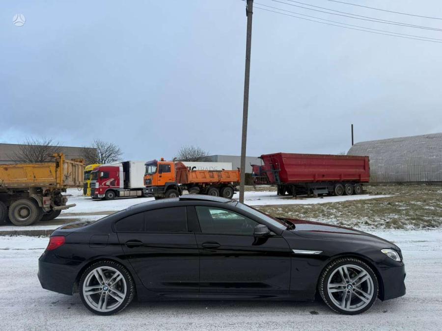 Black BMW 650 2016 in Marijampole, with an engine capacity of 4.40 L and mileage of 170 thousand km for 17499 €, photo 13 on AUTOMOTO.COM.LV