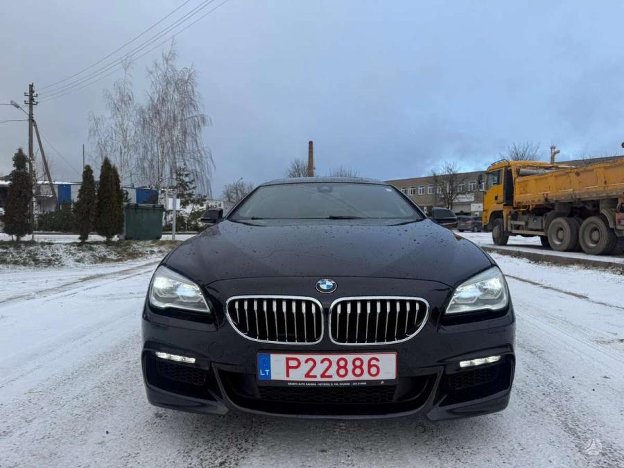 Black BMW 650 2016 in Marijampole, with an engine capacity of 4.40 L and mileage of 170 thousand km for 17499 €, photo 14 on AUTOMOTO.COM.LV