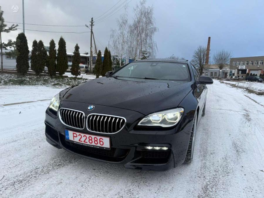 Black BMW 650 2016 in Marijampole, with an engine capacity of 4.40 L and mileage of 170 thousand km for 17499 €, photo 15 on AUTOMOTO.COM.LV