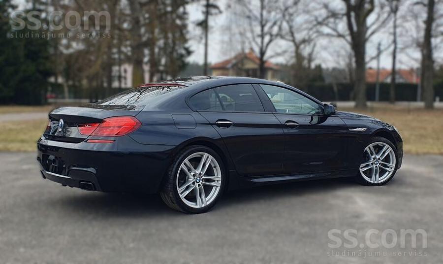 Black BMW 650 2013 in Riga, with an engine capacity of 4.40 L and mileage of 215 thousand km for 9650 €, photo 3 on AUTOMOTO.COM.LV