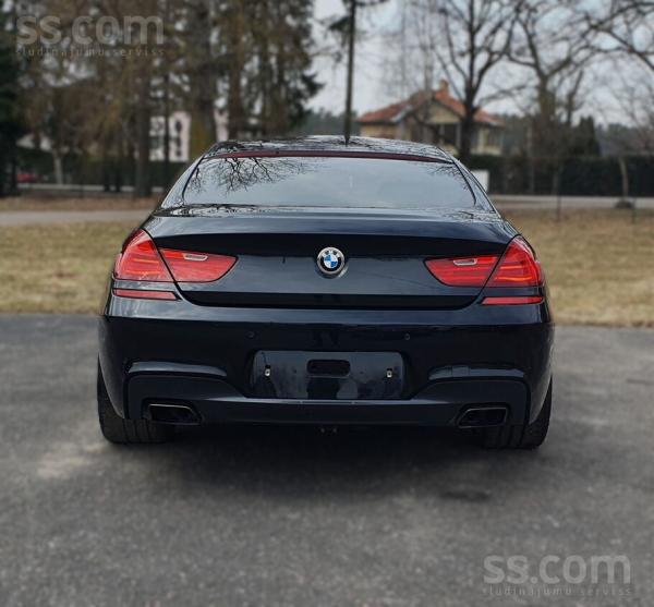 Black BMW 650 2013 in Riga, with an engine capacity of 4.40 L and mileage of 215 thousand km for 9650 €, photo 8 on AUTOMOTO.COM.LV