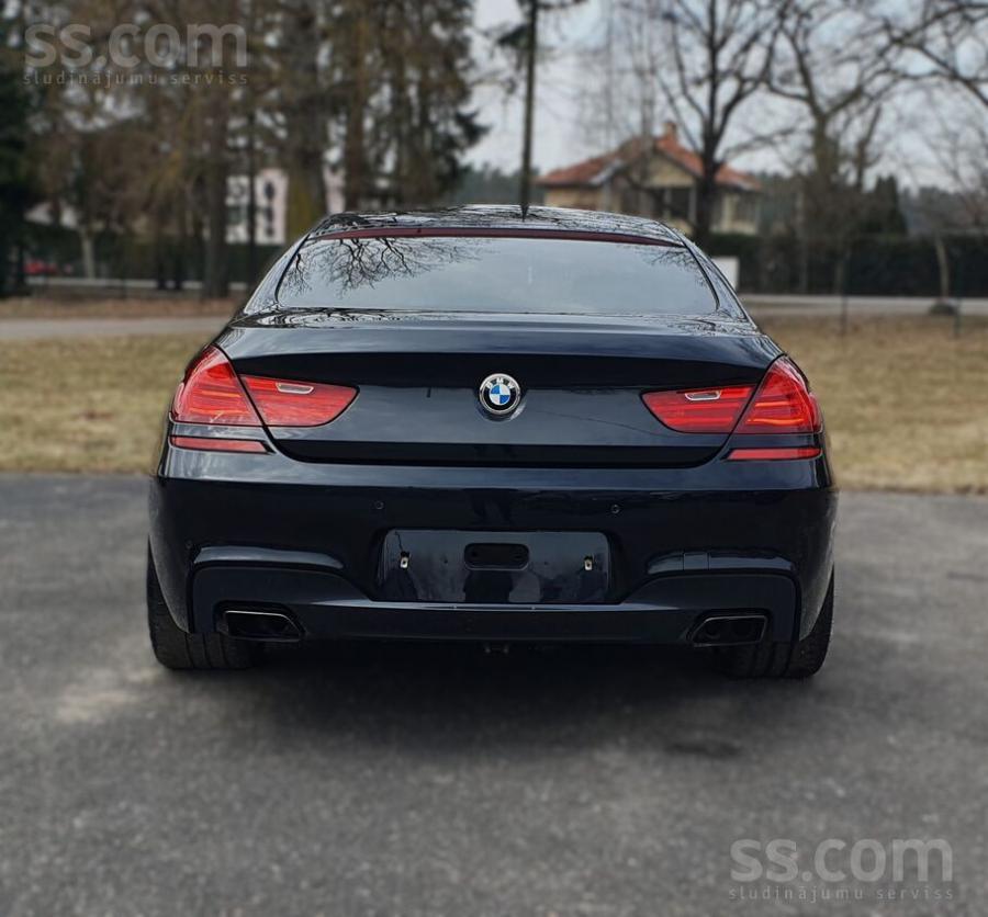 Black BMW 650 2013 in Riga, with an engine capacity of 4.40 L and mileage of 215 thousand km for 9650 €, photo 9 on AUTOMOTO.COM.LV