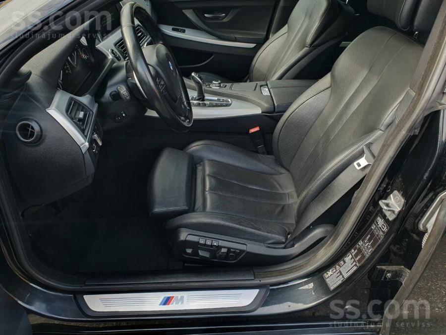 Black BMW 650 2013 in Riga, with an engine capacity of 4.40 L and mileage of 215 thousand km for 9650 €, photo 13 on AUTOMOTO.COM.LV