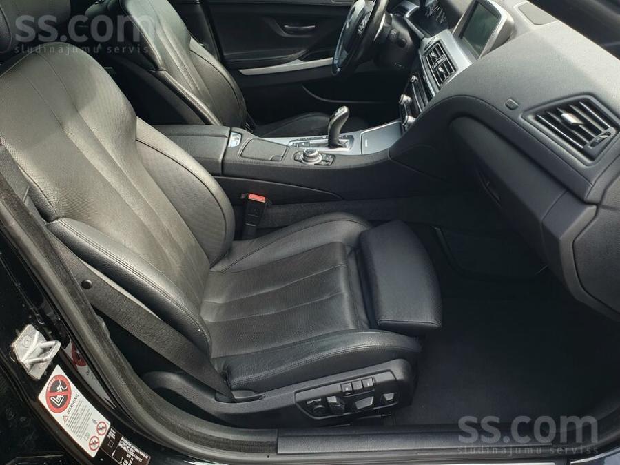 Black BMW 650 2013 in Riga, with an engine capacity of 4.40 L and mileage of 215 thousand km for 9650 €, photo 19 on AUTOMOTO.COM.LV