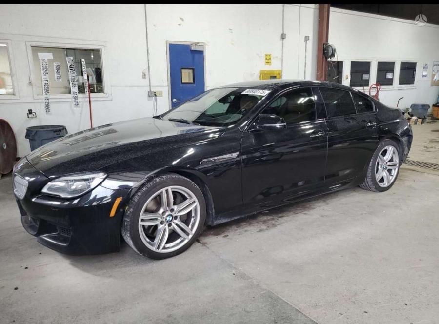 Black BMW 650 2016 in Marijampole, with an engine capacity of 4.40 L and mileage of 198 thousand km for 14499 €, photo 1 on AUTOMOTO.COM.LV