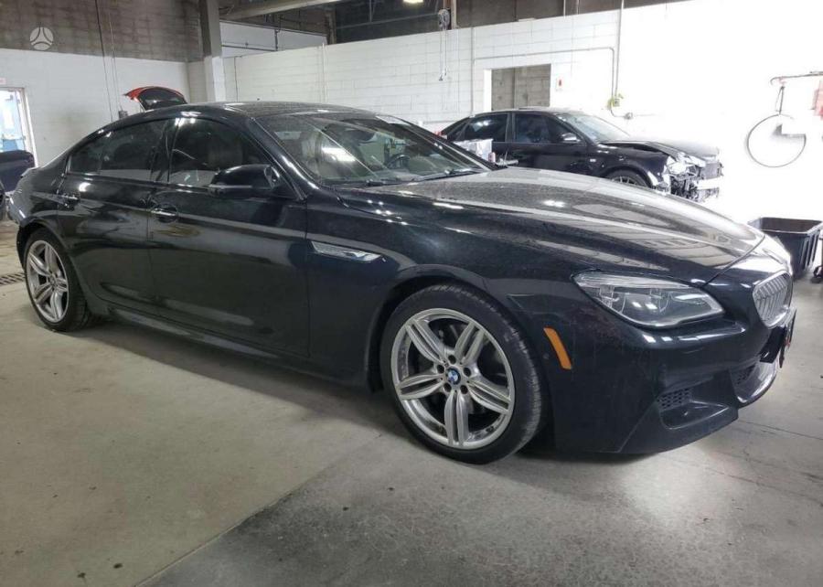 Black BMW 650 2016 in Marijampole, with an engine capacity of 4.40 L and mileage of 198 thousand km for 14499 €, photo 4 on AUTOMOTO.COM.LV