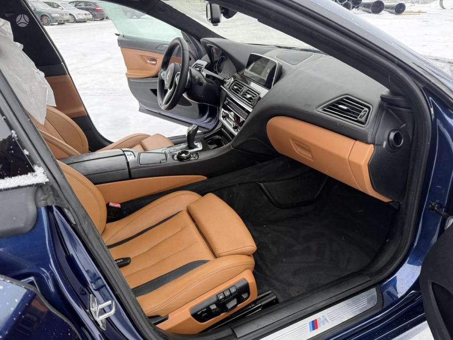 Blue BMW 650 2016 in Marijampole, with an engine capacity of 4.40 L and mileage of 116 thousand km for 22000 €, photo 8 on AUTOMOTO.COM.LV