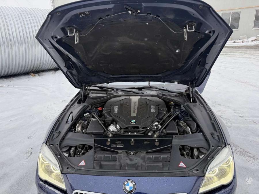 Blue BMW 650 2016 in Marijampole, with an engine capacity of 4.40 L and mileage of 116 thousand km for 22000 €, photo 16 on AUTOMOTO.COM.LV