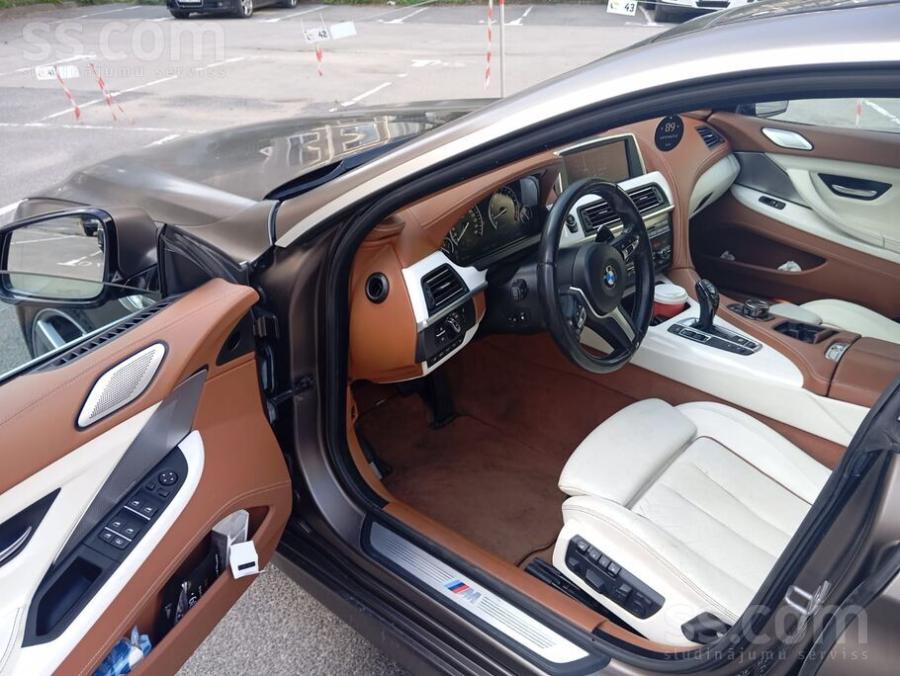 Brown BMW 650 2013 in Riga, with an engine capacity of 4.40 L and mileage of 116 thousand km for 8500 €, photo 9 on AUTOMOTO.COM.LV