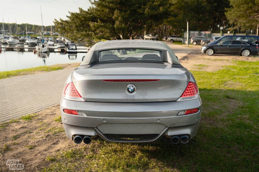 Pelēks BMW 650 2006 Kauņa, ar dzinēja tilpumu 4.80 L un nobraukumu 234 tūkst. km par 18500 €, foto 9 vietnē AUTOMOTO.COM.LV